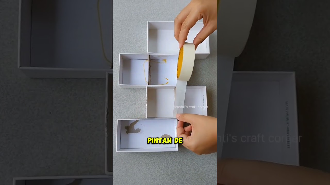 Reuse your cell phone boxes