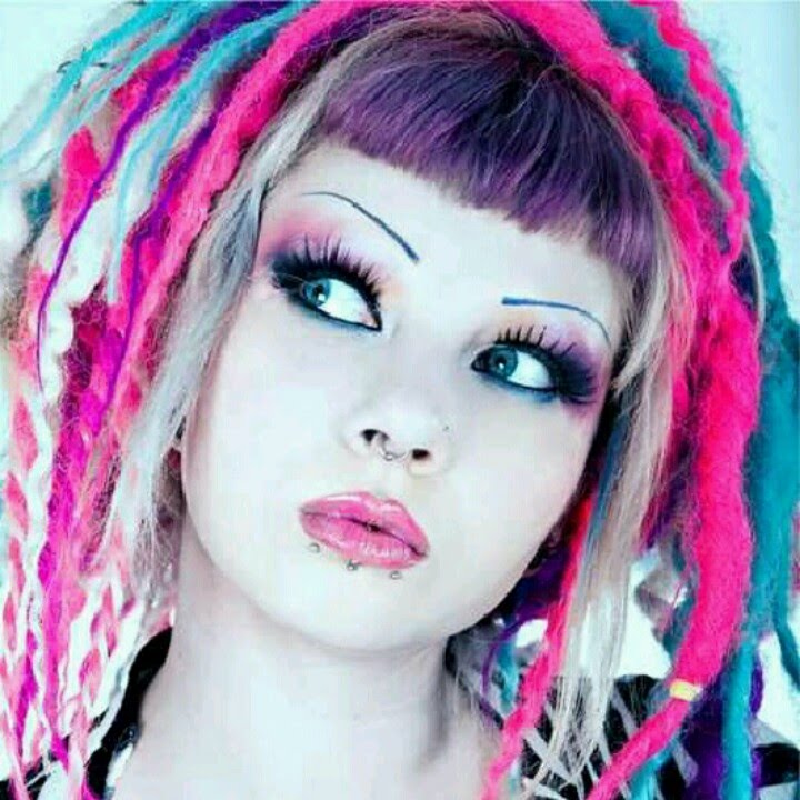 BEAUTIFUL CYBERGOTH GIRLS 48