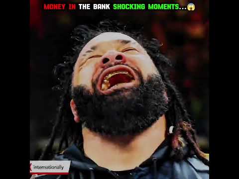 wwe money in the bank 2025 shocking moments...😱🥶