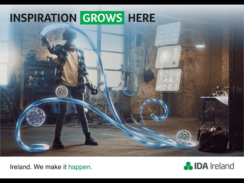 Inspiration grows here. Ireland. We make it happen