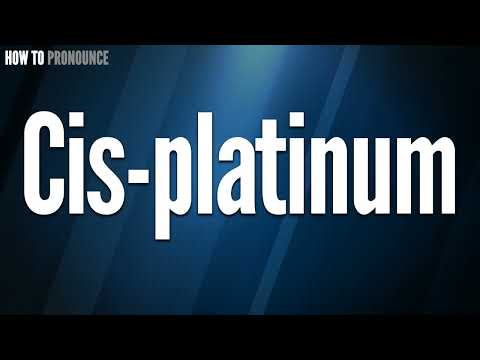 Cis-platinum Pronunciation | How to Pronounce (say) Cis-platinum CORRECTLY | Meaning Definition