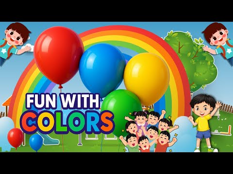Learn Colors for Kids🌈 | Color Names with Fun Animation | Story Time for Kids