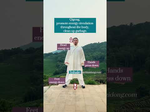 Qigong,Promote energy circulation throught the body.