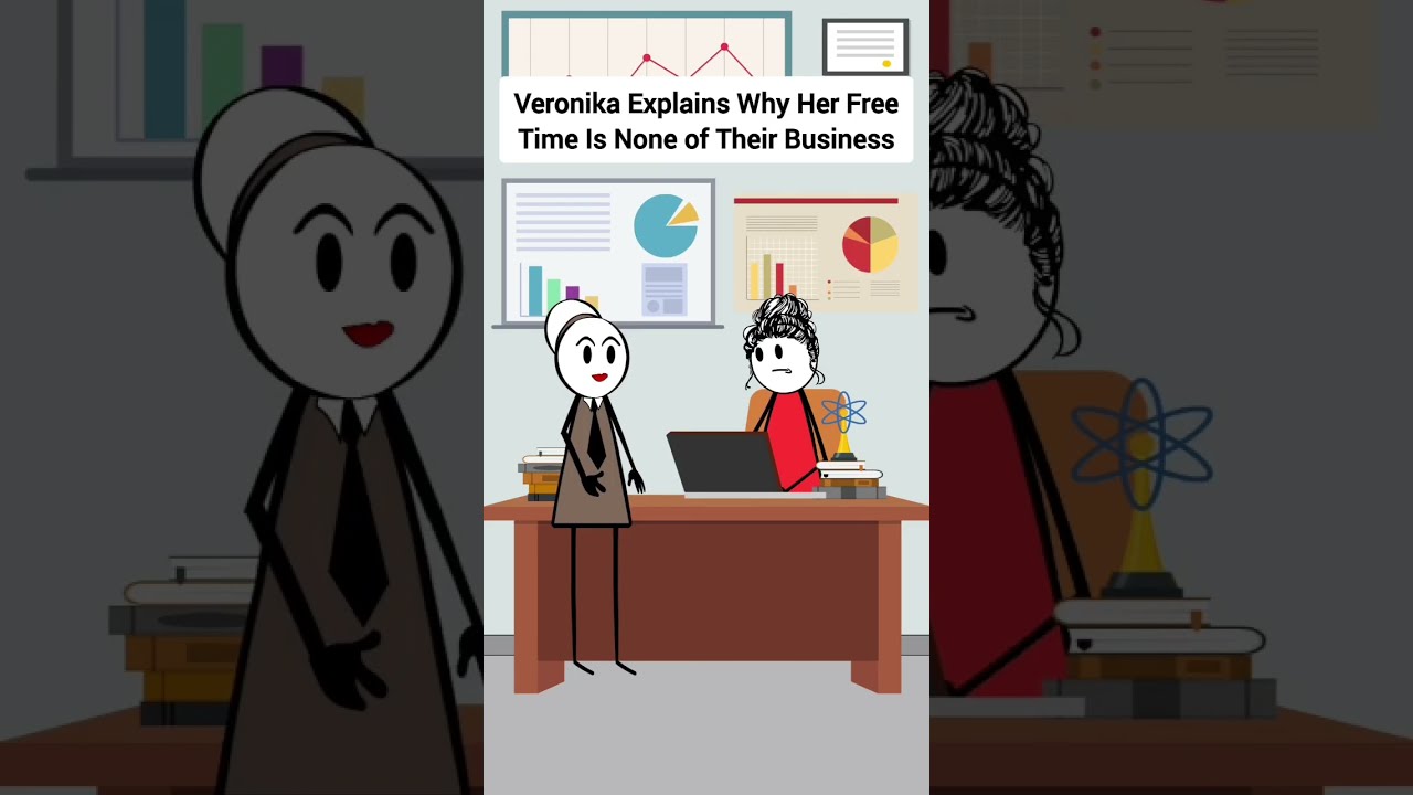 Veronika Sets Limits: No Unpaid Work, No Lost Time, No Office Drama #corporate #animation