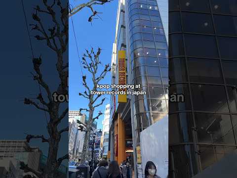 giant kpop store in japan!