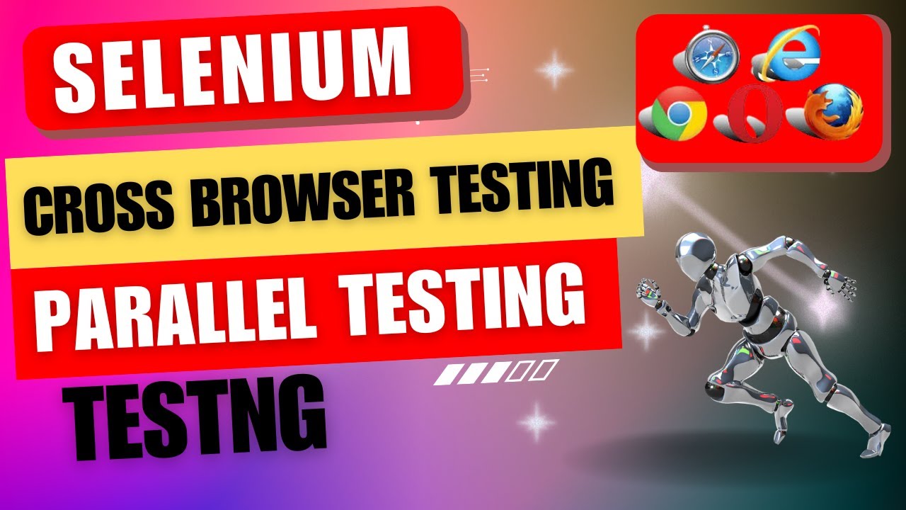 Cross browser Testing | Parallel Test Execution | Selenium WebDriver | Cross Browser Explained.