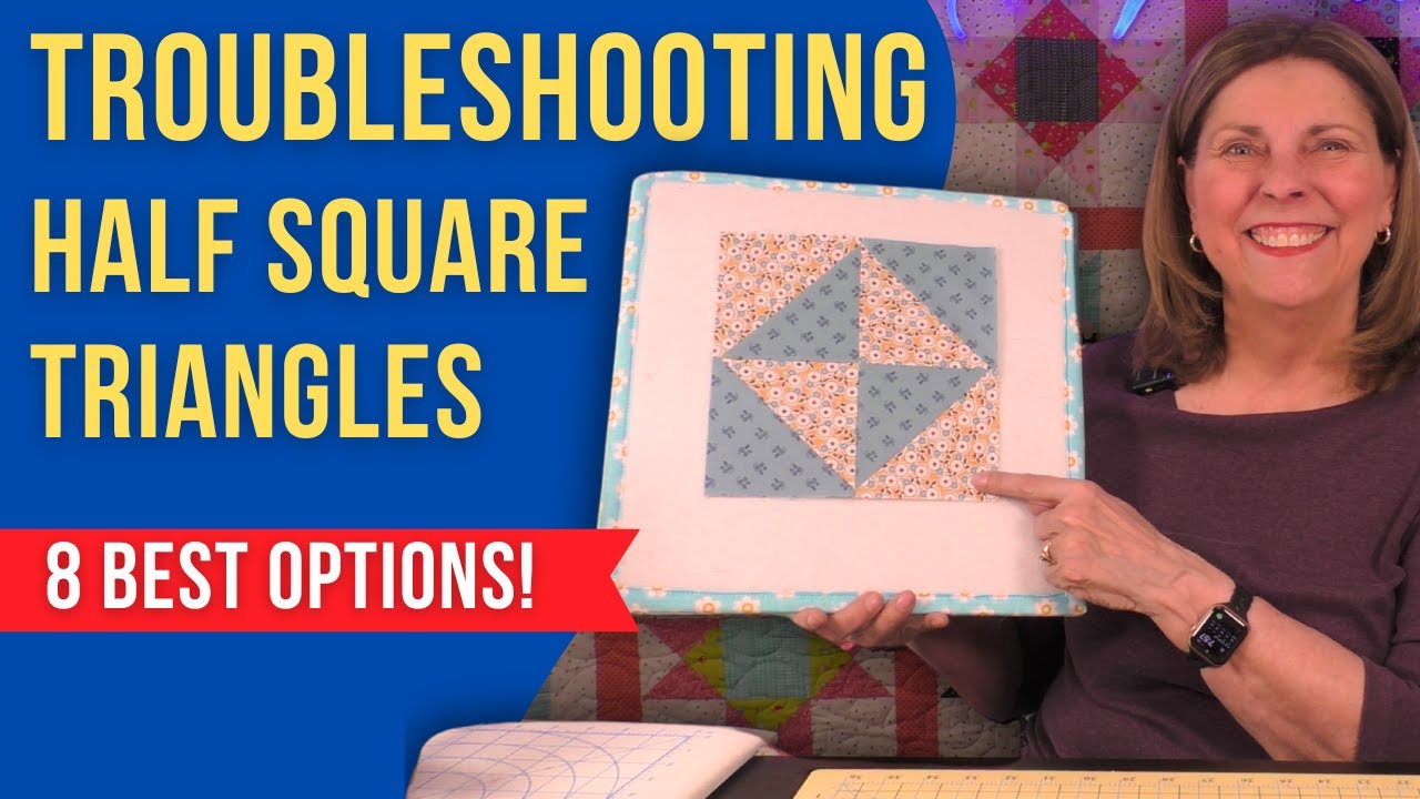 Mastering Half Square Triangles HSTs with 8 EASY Tips