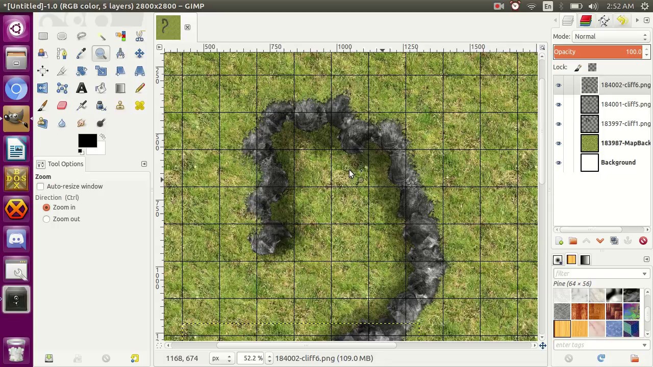 Roll20 Map Building with GIMP: CRASHCOURSE 01