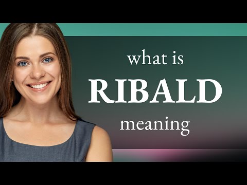 Ribald | definition of RIBALD