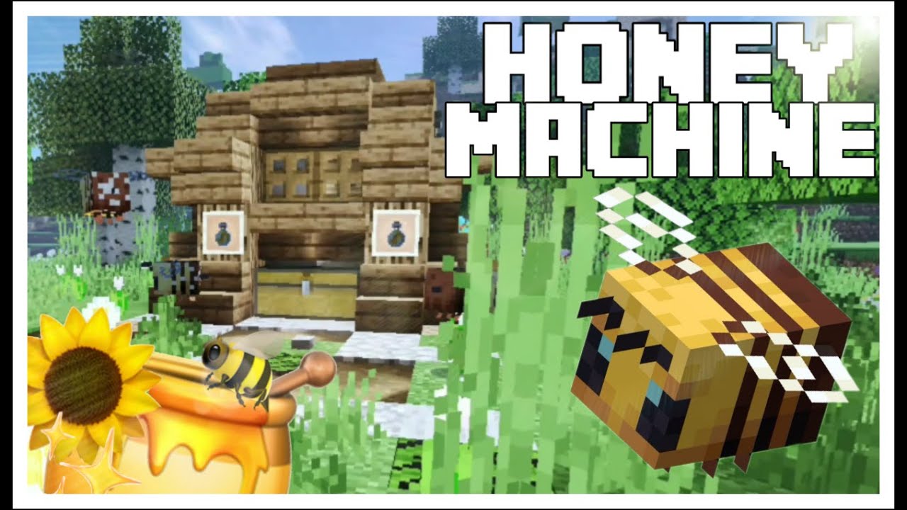 🐝🅼🅸🅽🅴🅲🆁🅰🅵🆃: HONEY farm [Tutorial] 🐝 - Minecraft Builders