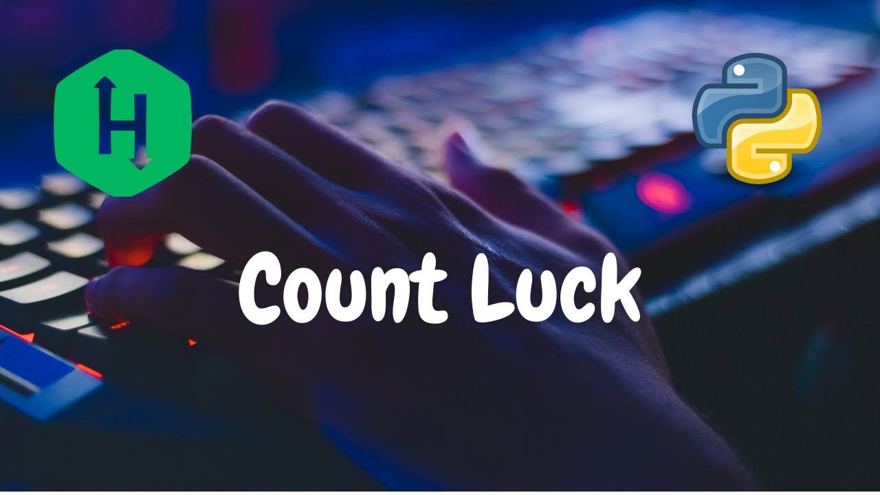 173 - Count Luck | Search | Hackerrank Solution | Python