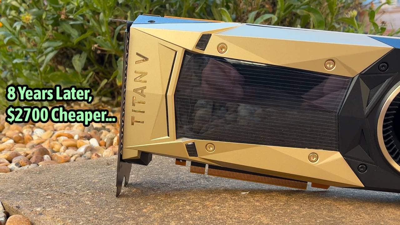 The $3000 Nvidia TITAN V From 2017 - 90% Cheaper, But Is It Still a Gaming Beast?