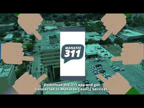 Manatee County's New & Improved 311 App
