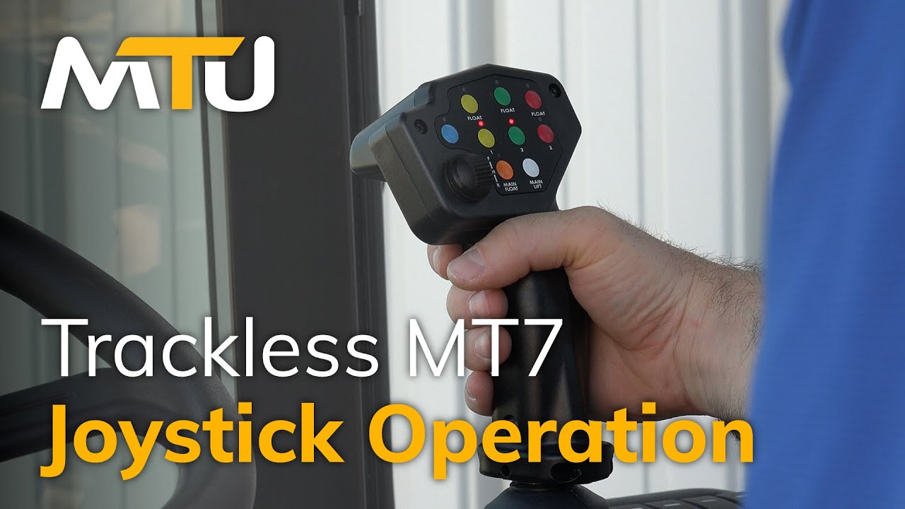 Trackless MT7: Joystick Operation Tutorial