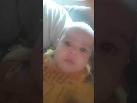 Baby Aurora Says Her Own Name at 3 Months Old