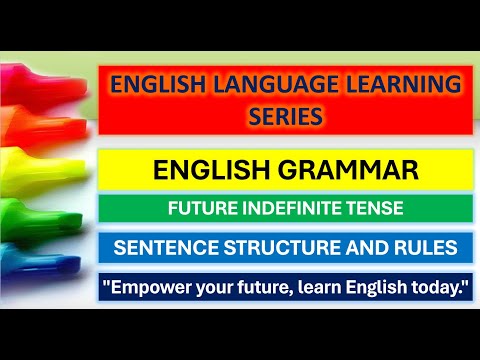 Future Indefinite Tense :Definition Rules & Sentence Structure | Learn for Grow | Concept-23