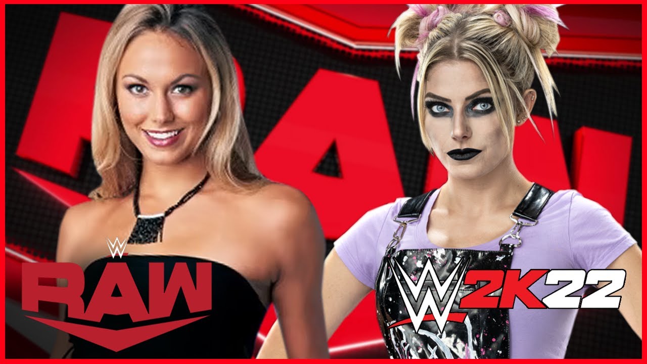 WWE 2K22 Raw - Stacy Keibler vs Alexa Bliss