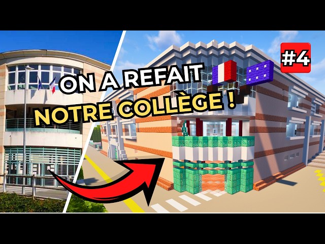 They Rebuilt Their Real-Life School in Minecraft – Collège Val de Voise ...