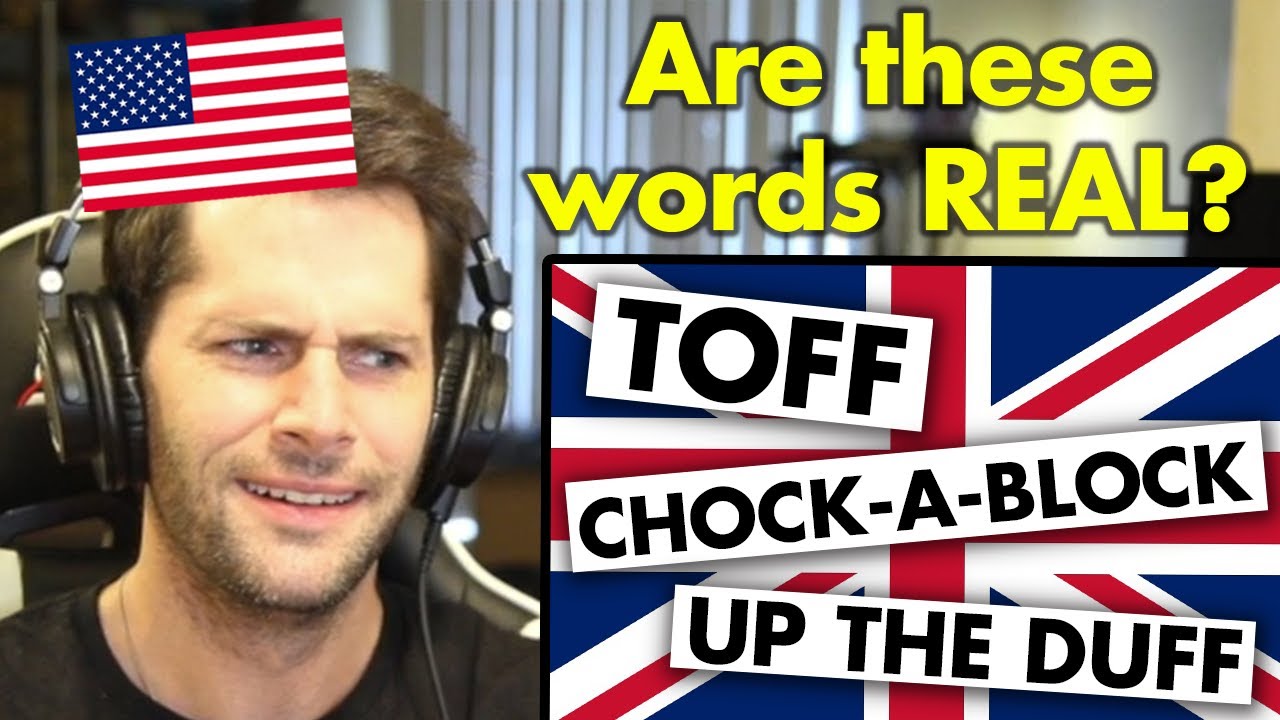 American Reacts to British Words that Confuse Americans