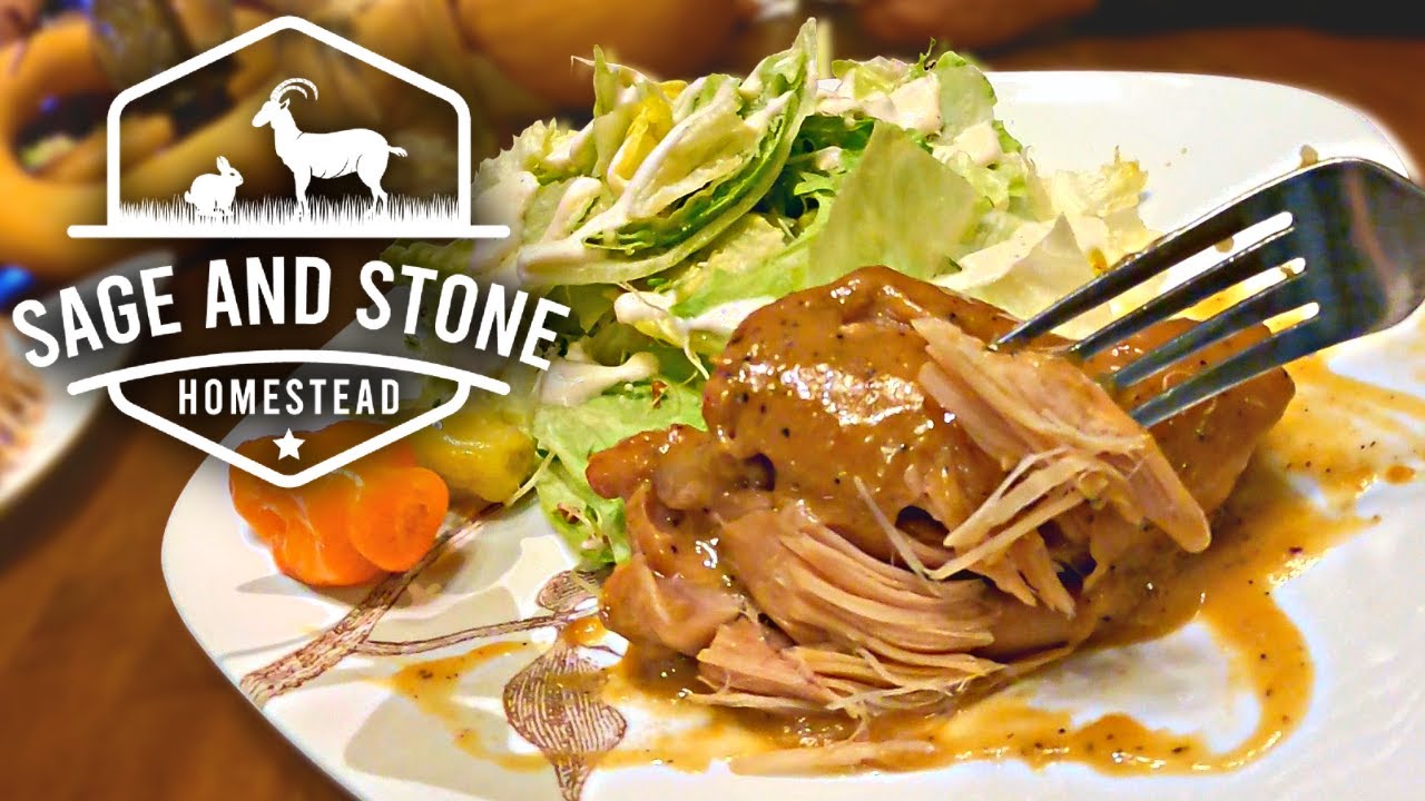 Fall-Off-The-Bone Creamy Crockpot Rabbit (Super Simple)