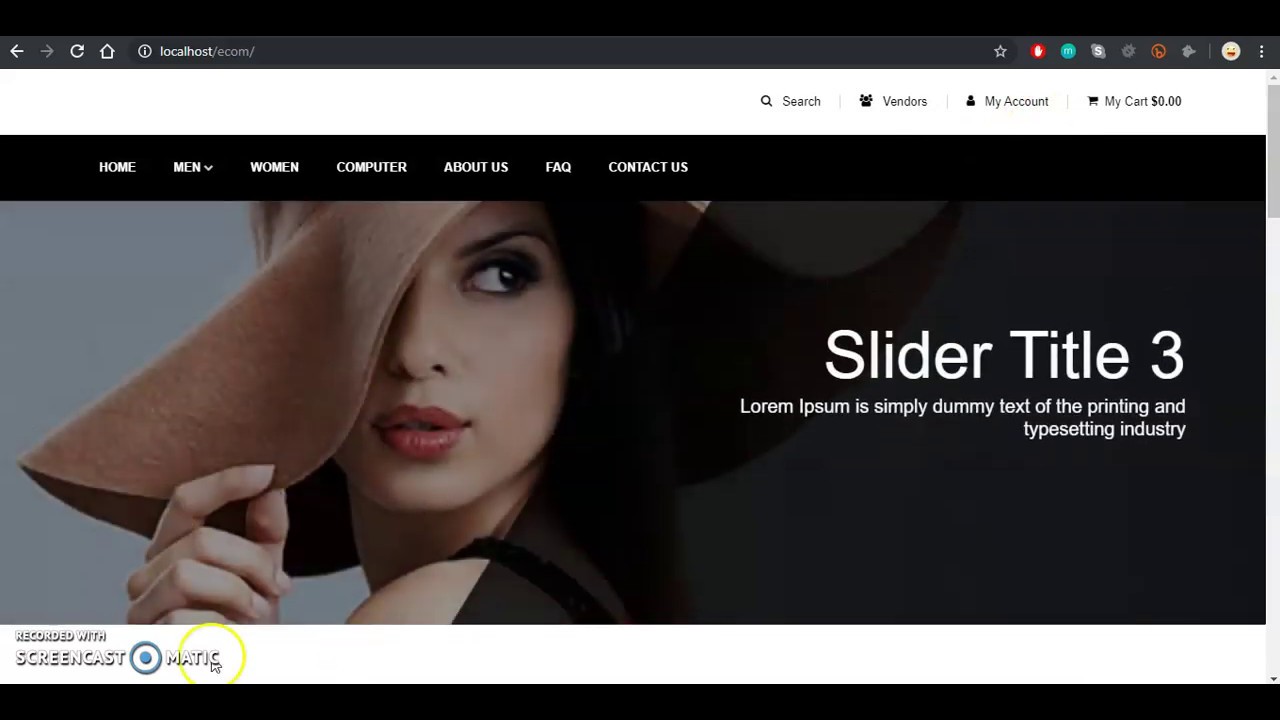 Ecommerce Web app with Source Code