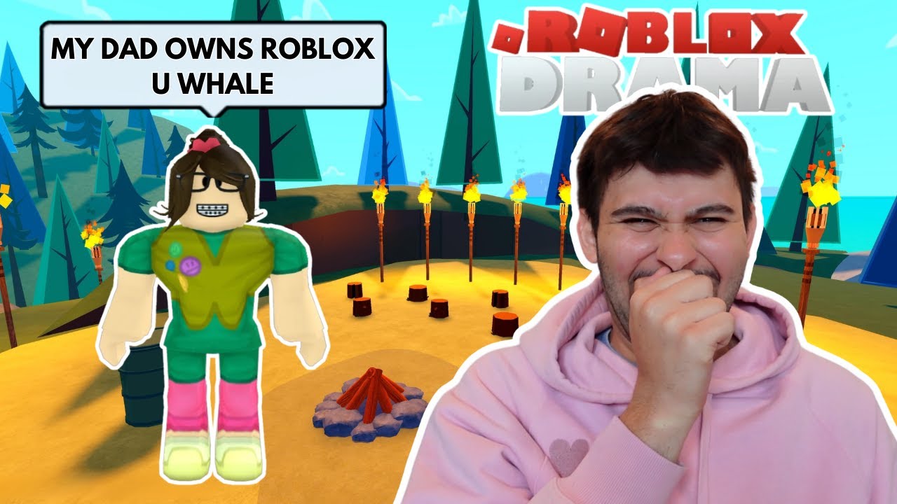 TROLLING kids on Total Roblox Drama VC 😈