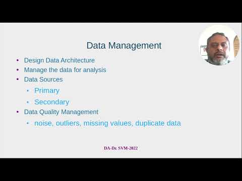 DA-1- Data Management- An introduction
