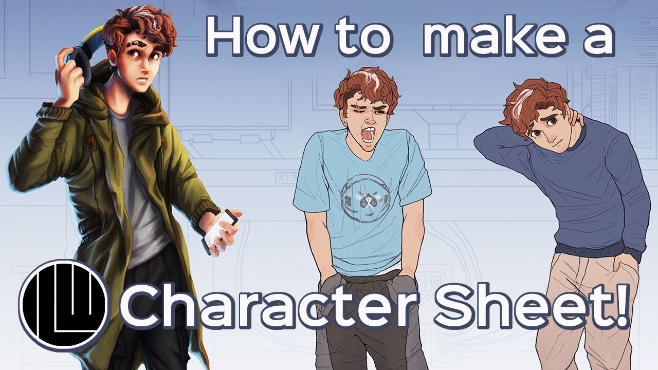 Creating A Character Sheet | OC Blue
