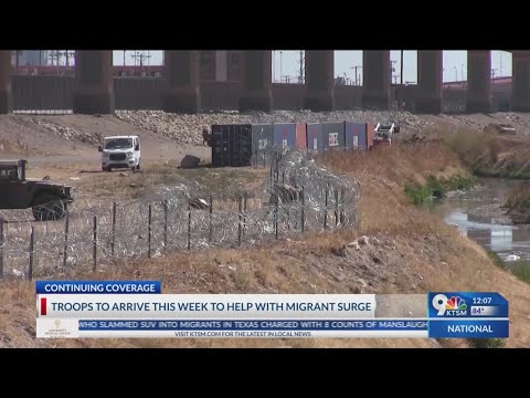 Fort Bliss Military Police to help U.S. Customs.