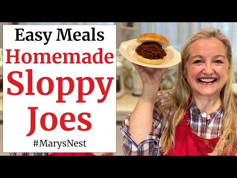 Best Homemade Sloppy Joes Recipe - Easy Sloppy Joe Recipe