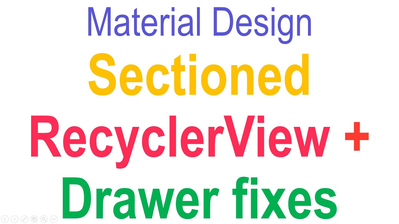 263 Android Sectioned RecyclerView |