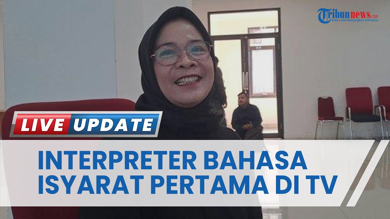 Kisah Ummi Suminah Interpreter Bahasa Isyarat Pertama di TV, Kerap Berdampingan dengan Orang ...