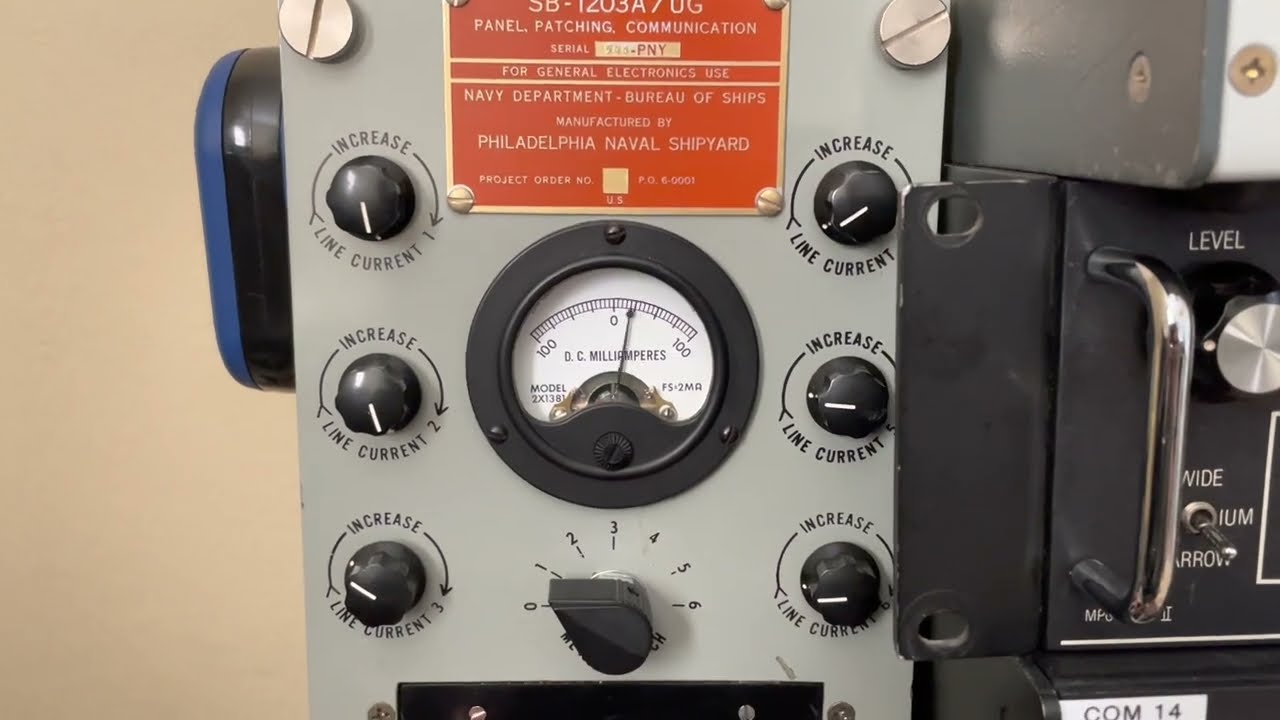 RTTY QSO Cut Short - HAL ST-6 TU, Model 19 Teletype