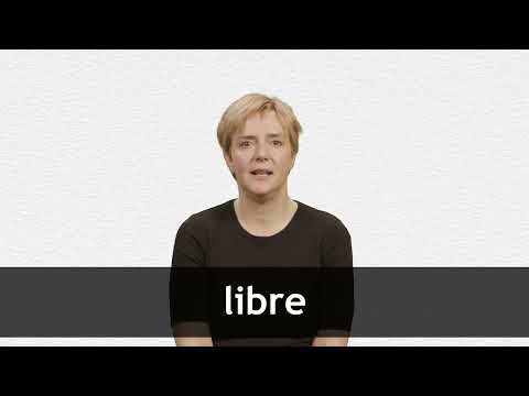English Translation of “LIBRE” | Collins Spanish-English Dictionary