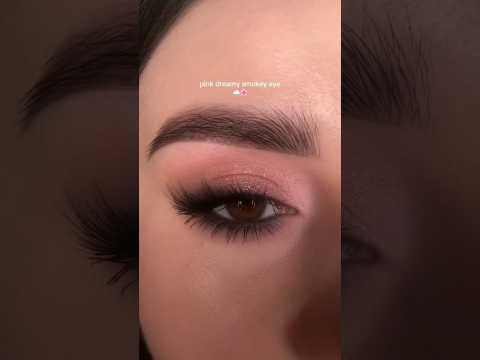 Simple Pink Smokey Eyes Makeup// Eyes Makeup Tutorials #eyemakeupartist #advancemakeup #reels