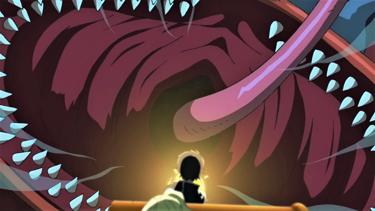 Monster eats person (TOG E11+12)