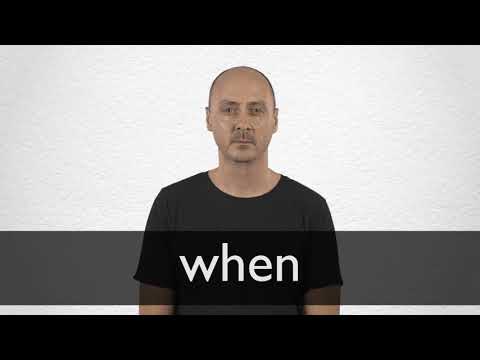 French Translation of “WHEN” | Collins English-French Dictionary
