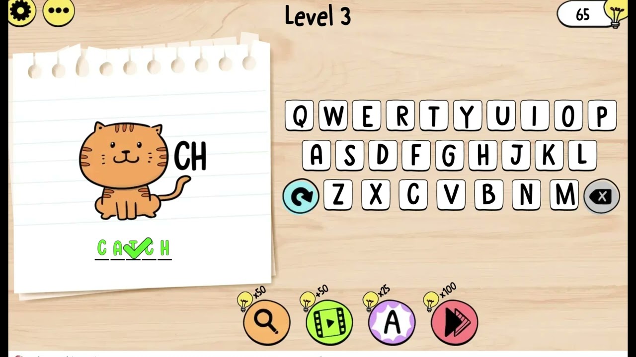 Brain Test Tricky Words level 1 to 5