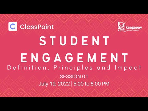Student Engagement: Definition, Principles and Impact @ClassPoint