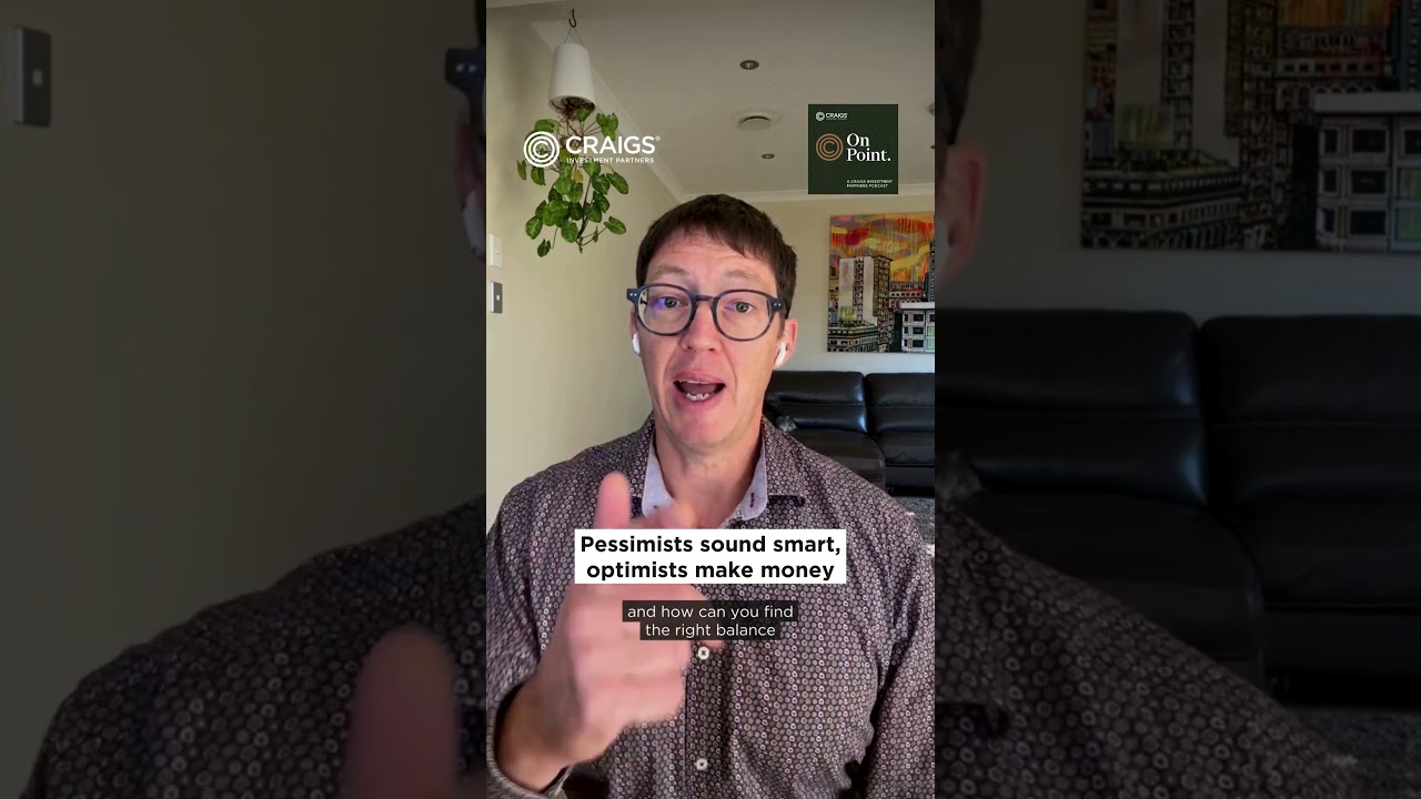 Pessimists sound smart, optimists make money | Craigs On Point | Mark Lister podcast #shorts