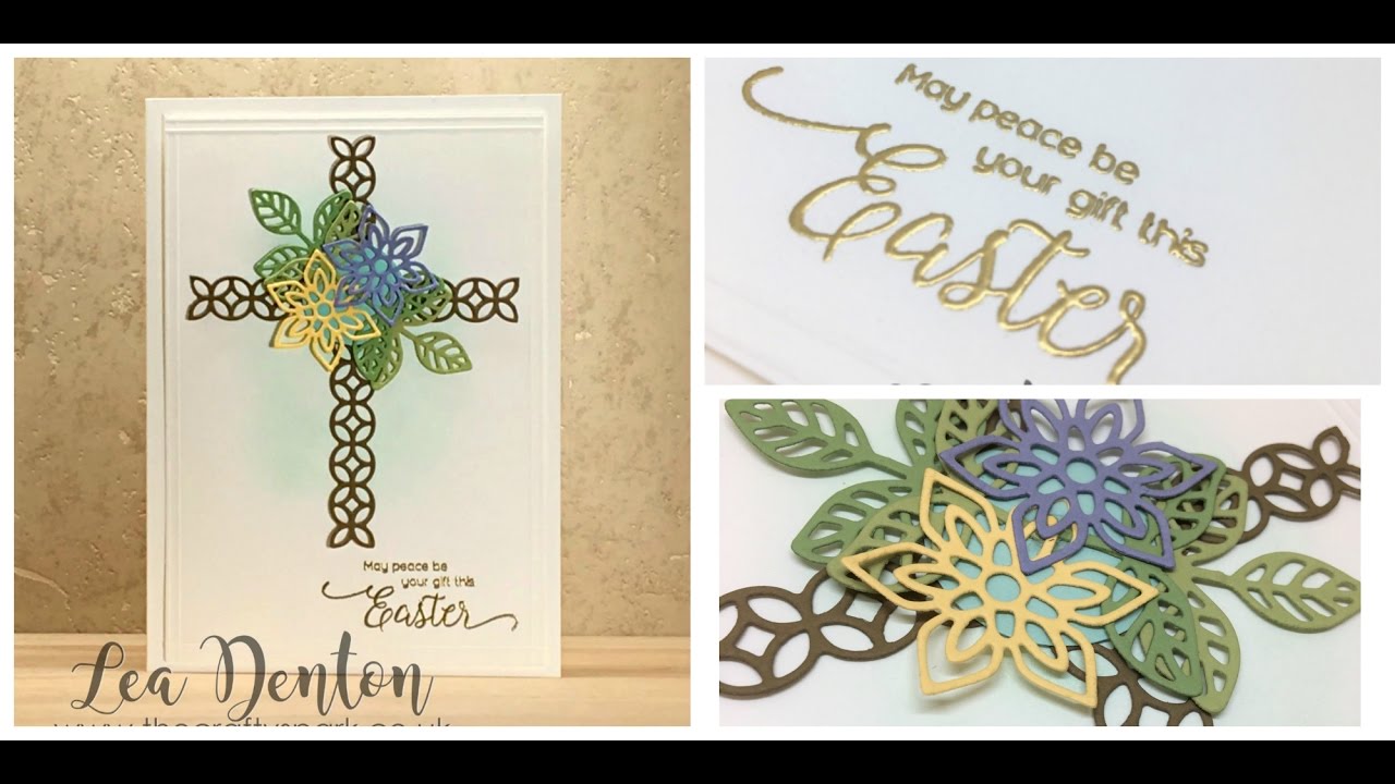 Flourish Thinlits Easter Card