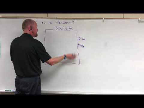 How to convert hectares to square kilometers