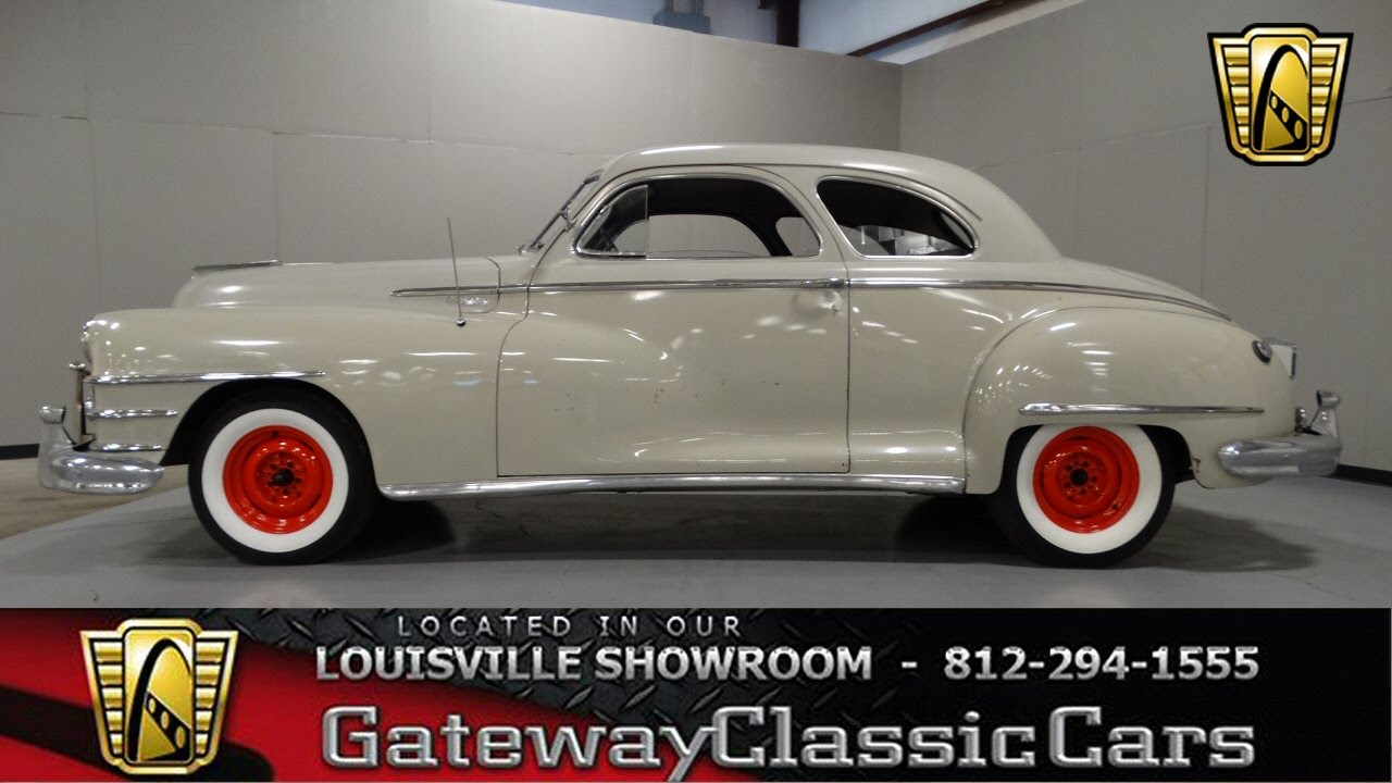 1948 Chrysler Windsor Coupe Stock # 829