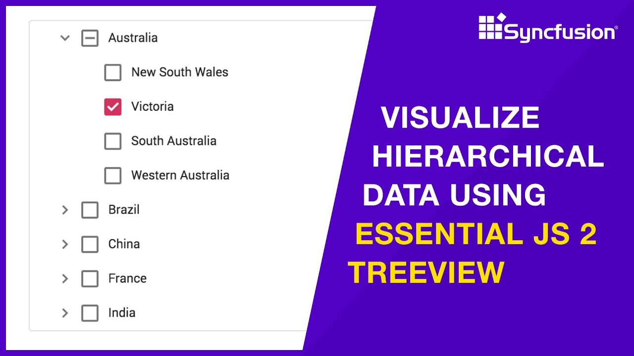 View Hierarchical Data Using Angular TreeView Component