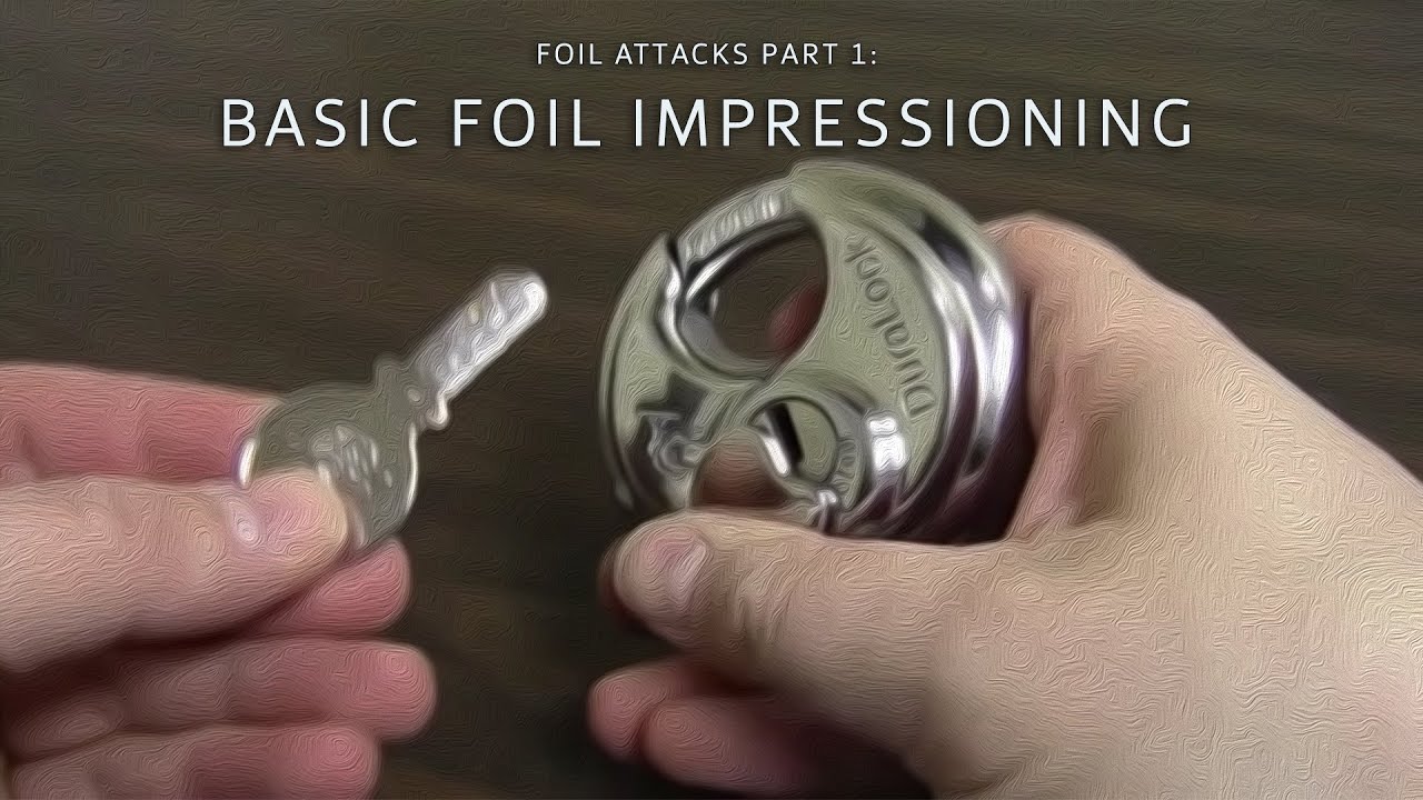 Foil Attacks - 01 - Basic Foil Impressioning