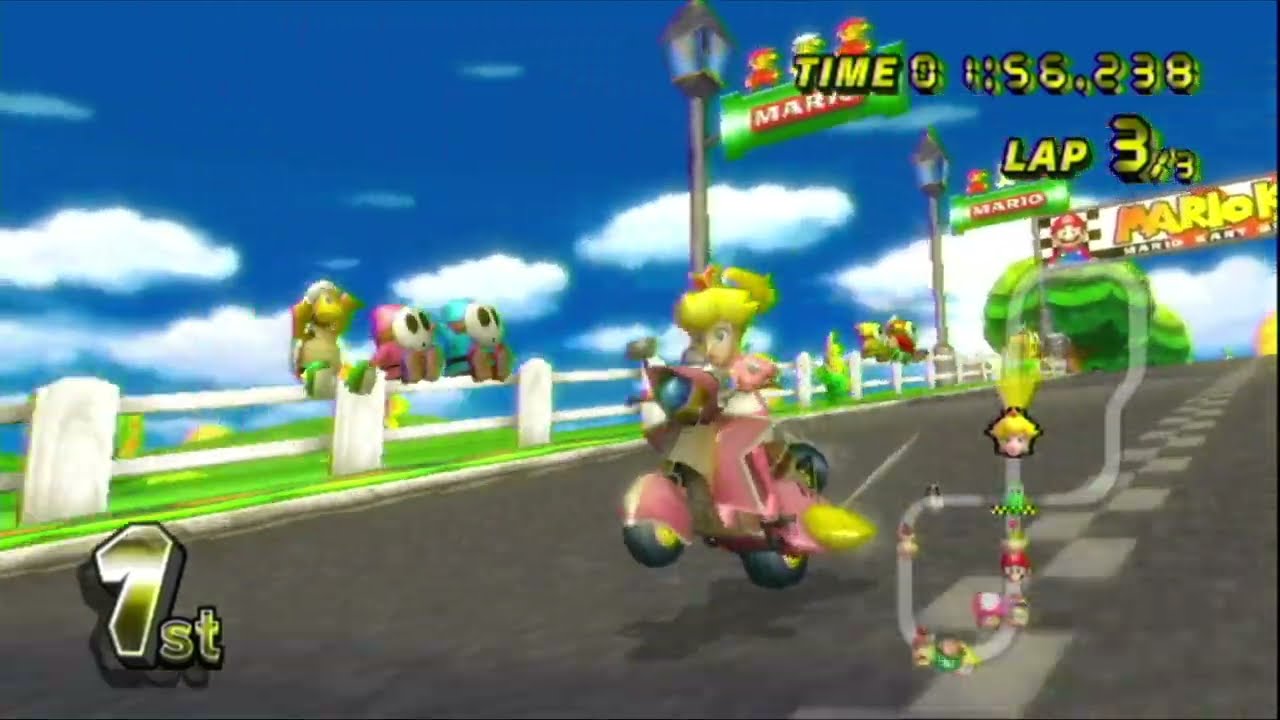 Mario Kart Wii - Peach, Sugarscoot