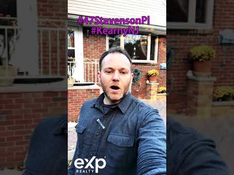 New Listing Alert - 47 Stevenson Place Kearny NJ