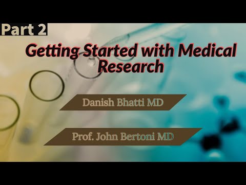 Getting Started with Medical Research: when you have never done one (part 2)