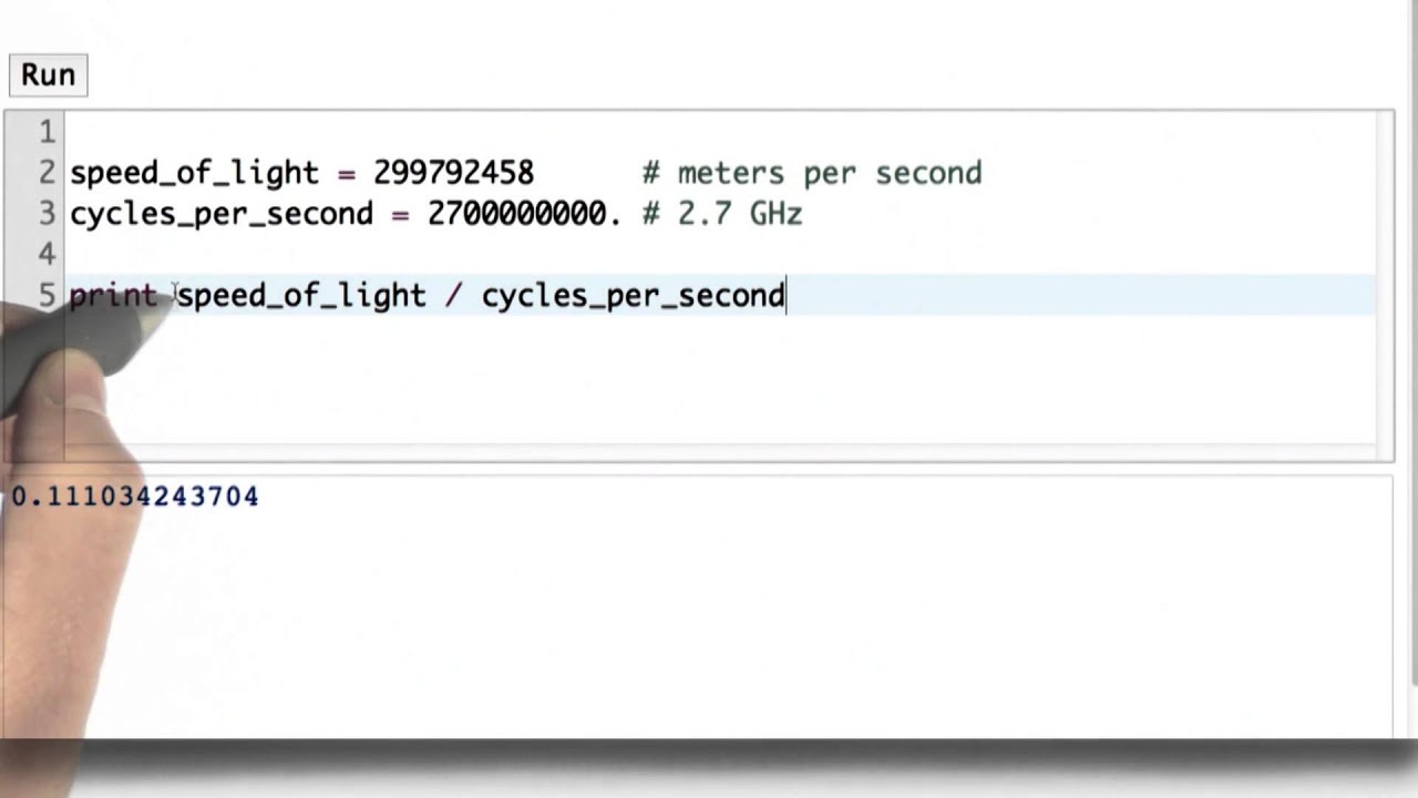 Variables Quiz Solution - Intro to Computer Science