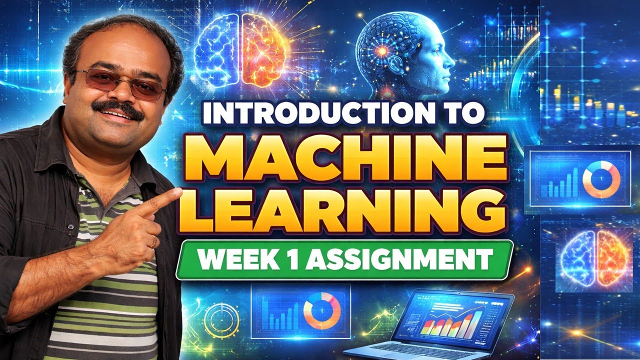 Introduction to Machine Learning Week 1 Assignment 1 answer solution Jan 2026 NPTEL Swayam